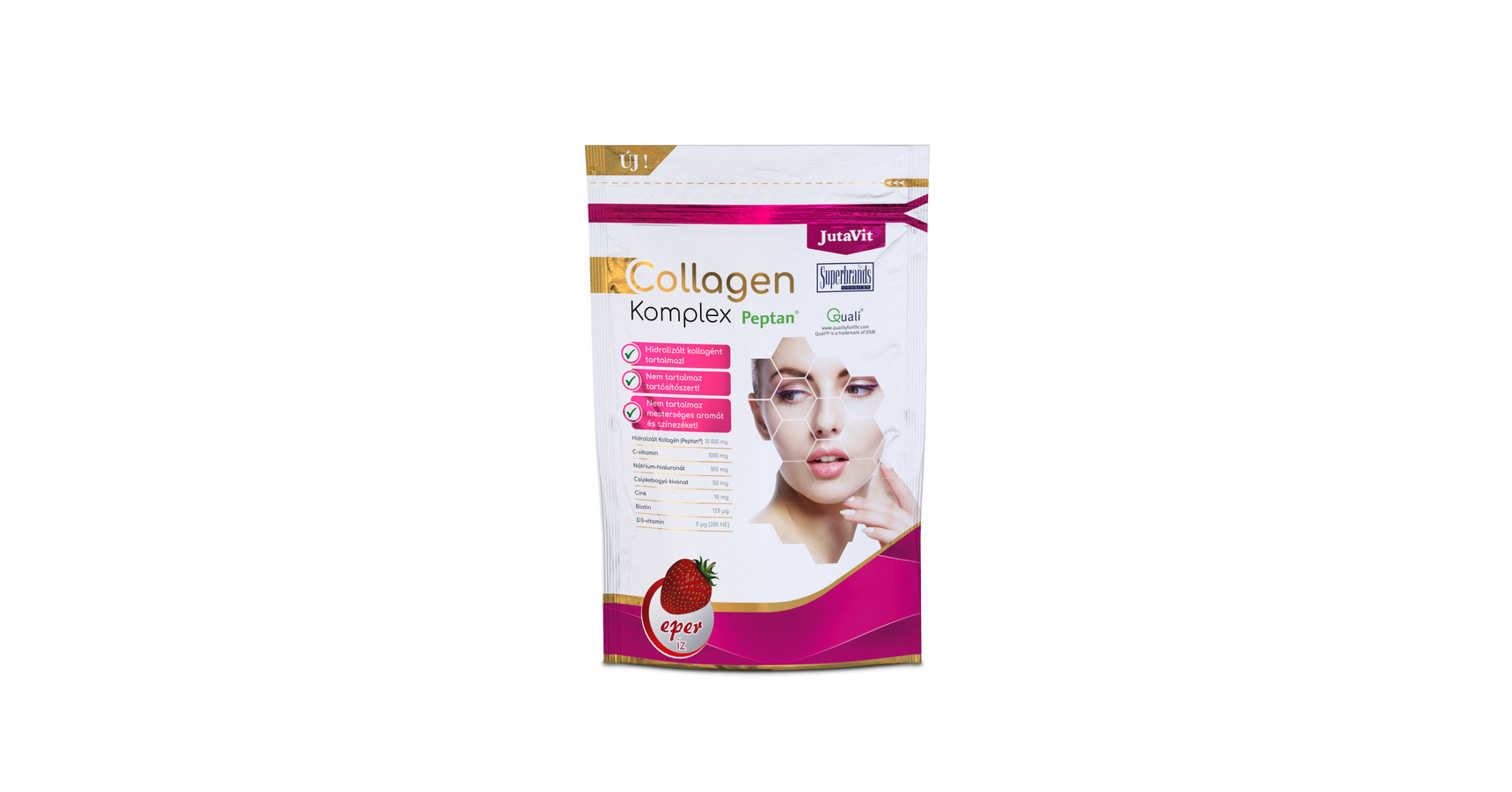 Collagen Komplex italpor 387g EPER ízben -Jutavit- Haj, bőr, köröm ápolása - Egészséges életmód ...
